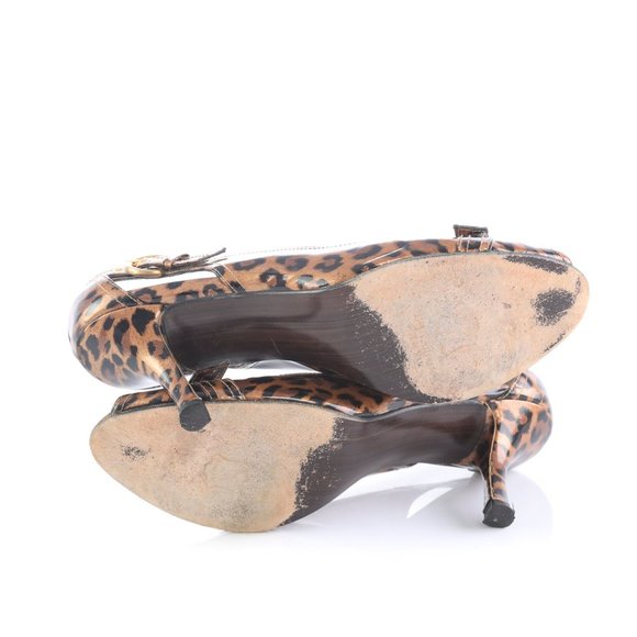 Stuart Weitzman | Shoes | Stuart Weitzman Leopard Print Peep Toe Pumps ...